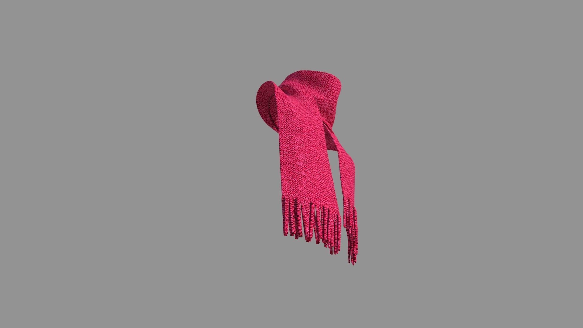 3D model Scarf - High Neck Collar VR / AR / low-poly | CGTrader