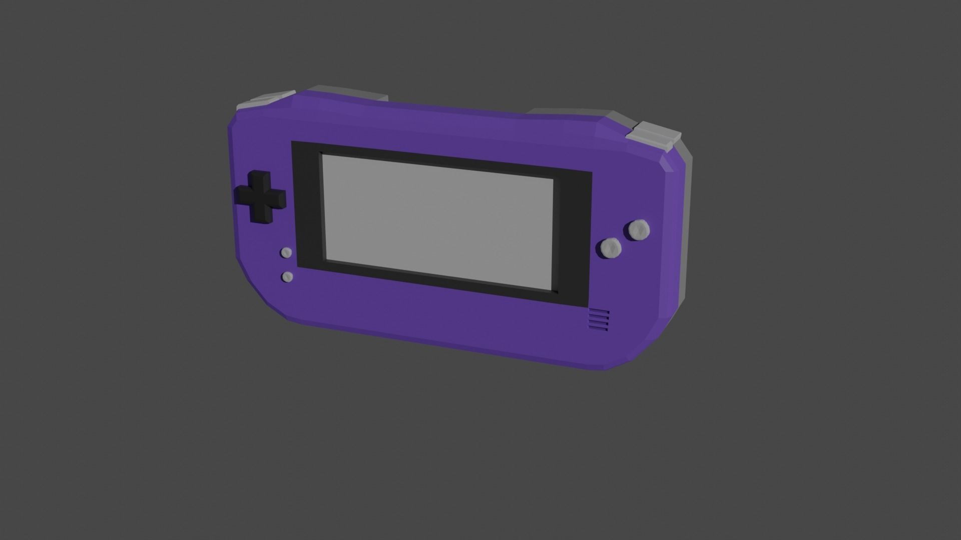 two simple gameboy models 3D model | CGTrader