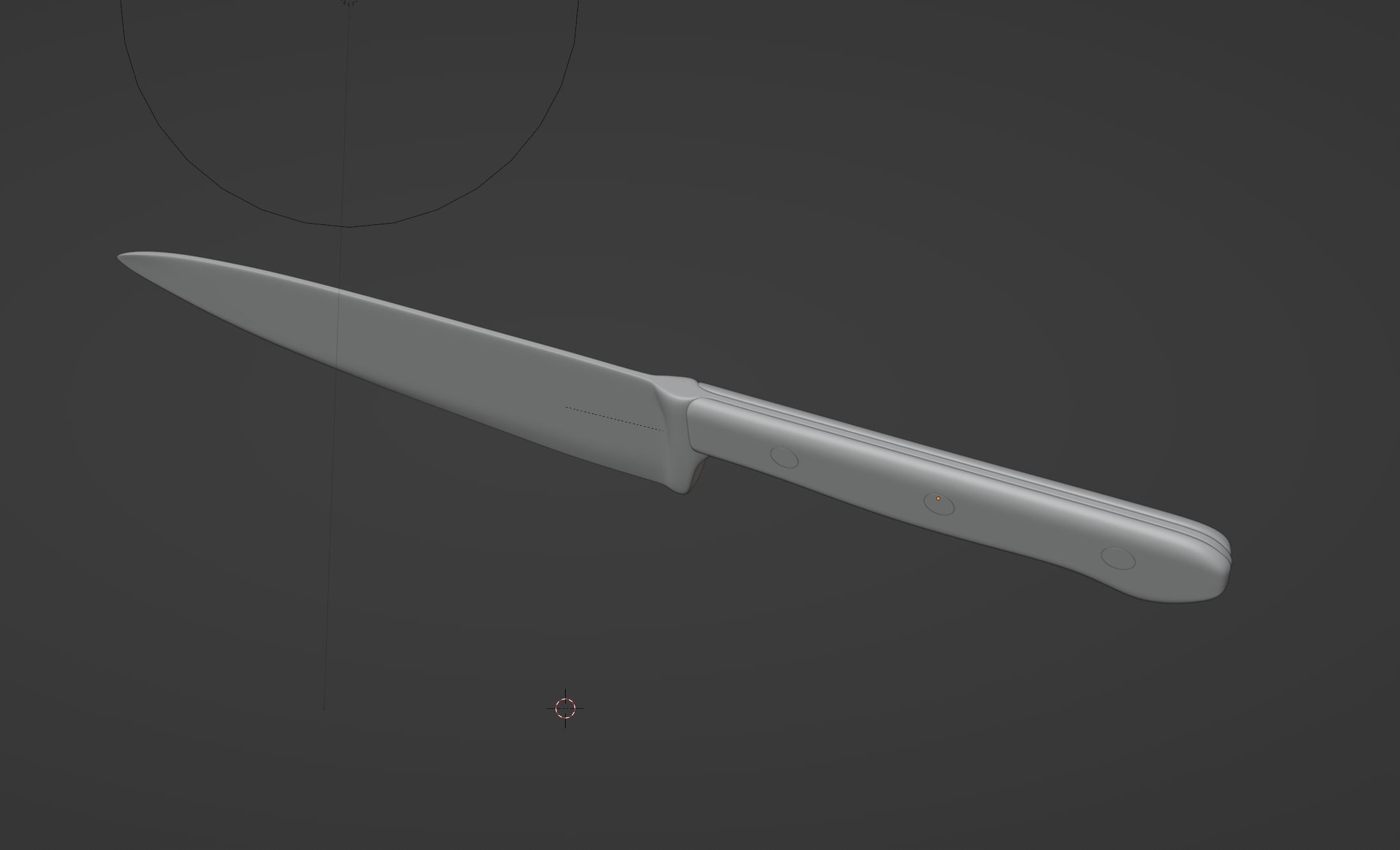 Superior Kitchen Knife 3D model | CGTrader
