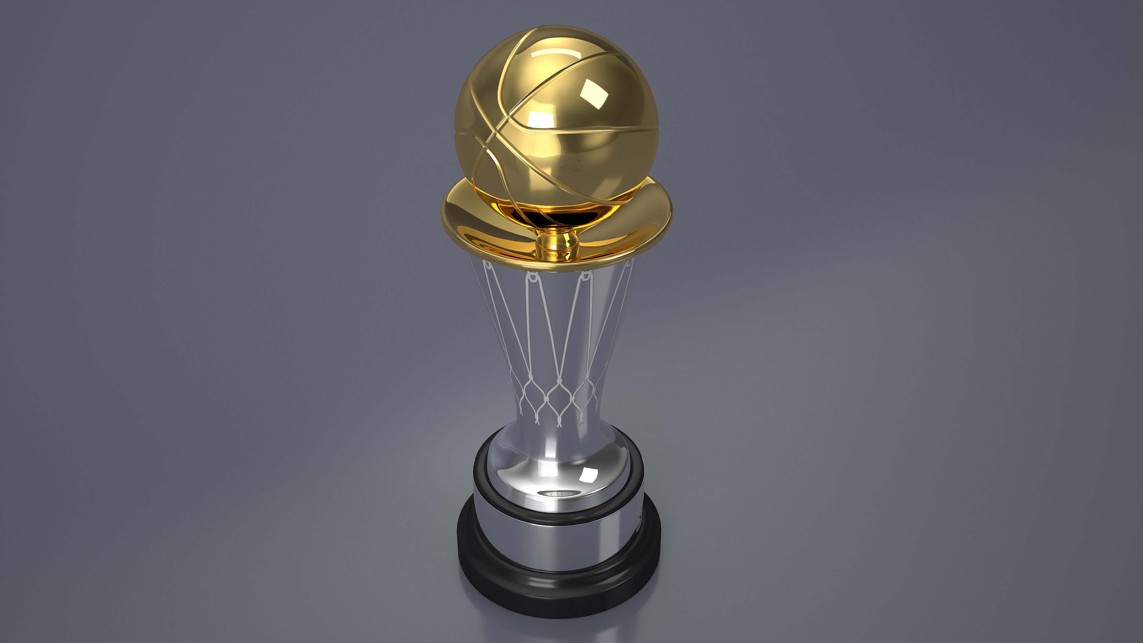 NBA Finals MVP trophy 3D model | CGTrader
