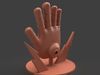 Poppy playtime Green hand trophy fan made 3d print model 3D model 3D ...