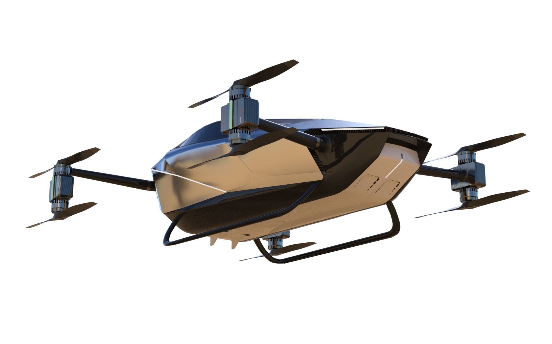 Xpeng X2 Flying car EVTOL 3D model | CGTrader