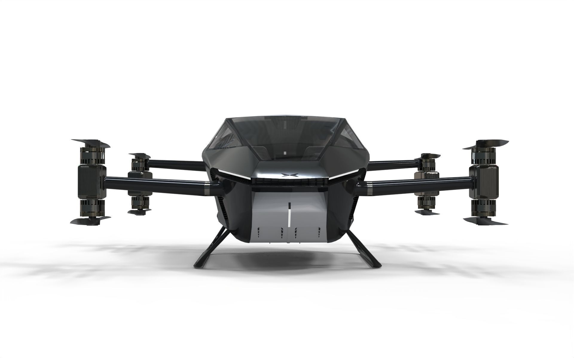 Xpeng X2 Flying car EVTOL 3D model | CGTrader