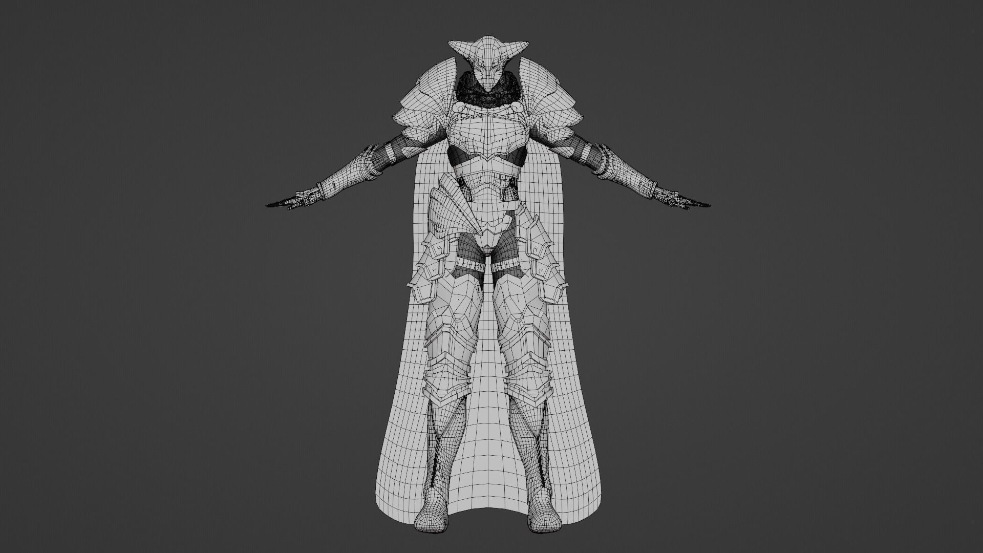 3D model Knight The Fallen Knight Character - Low-poly 3D Model VR / AR ...