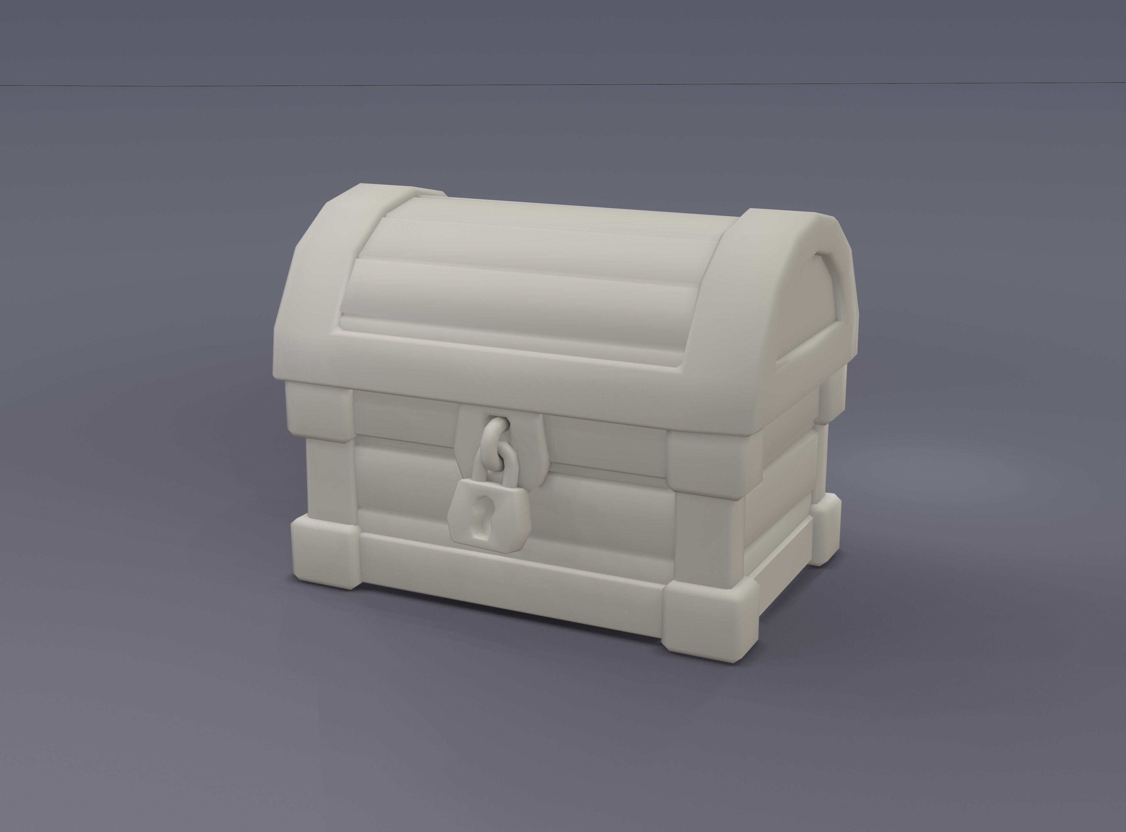 3D model Stylized Chest Lowpoly PBR 3D model VR / AR / low-poly | CGTrader