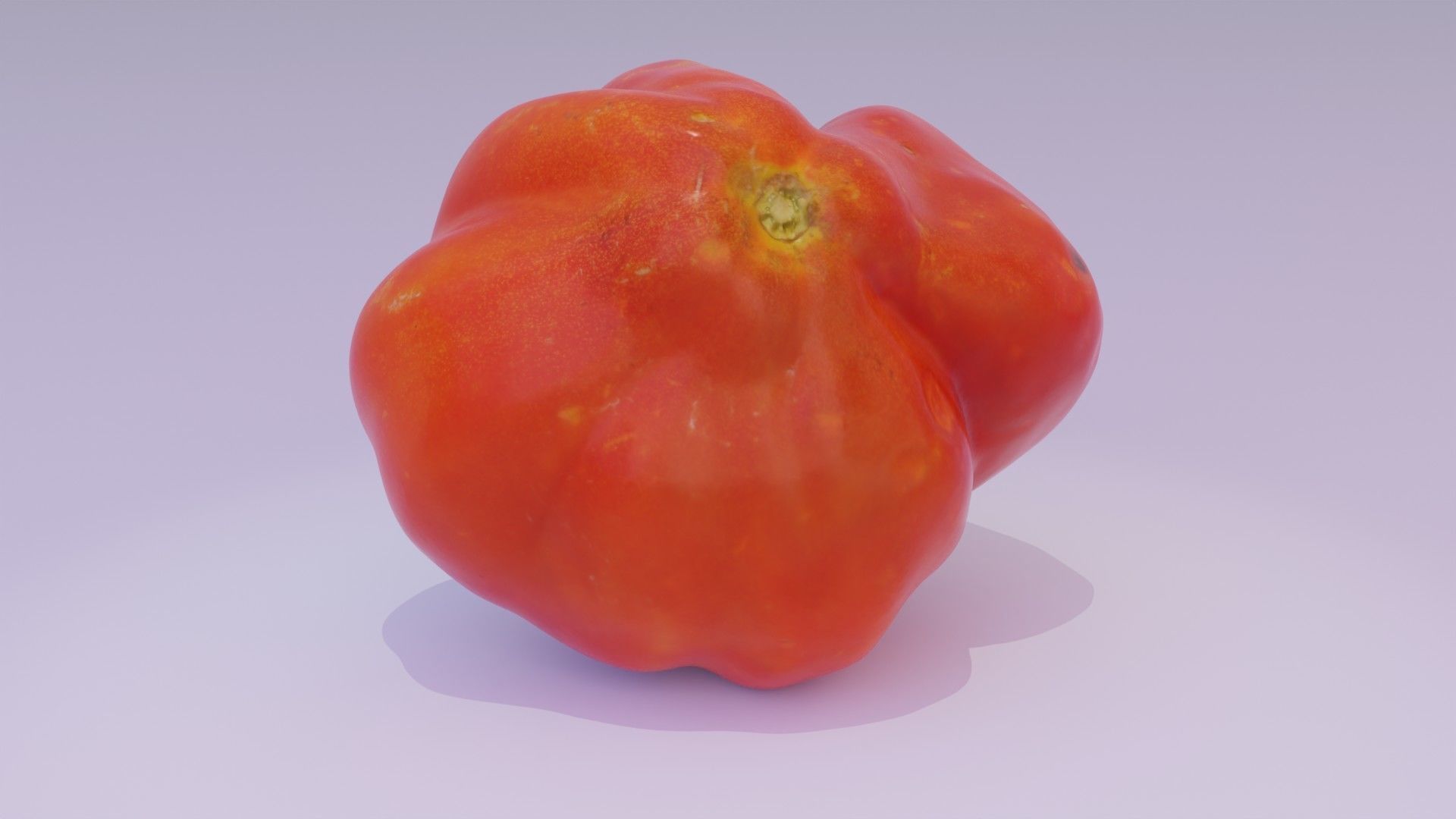 Tomato 04 high-poly 3D model | CGTrader