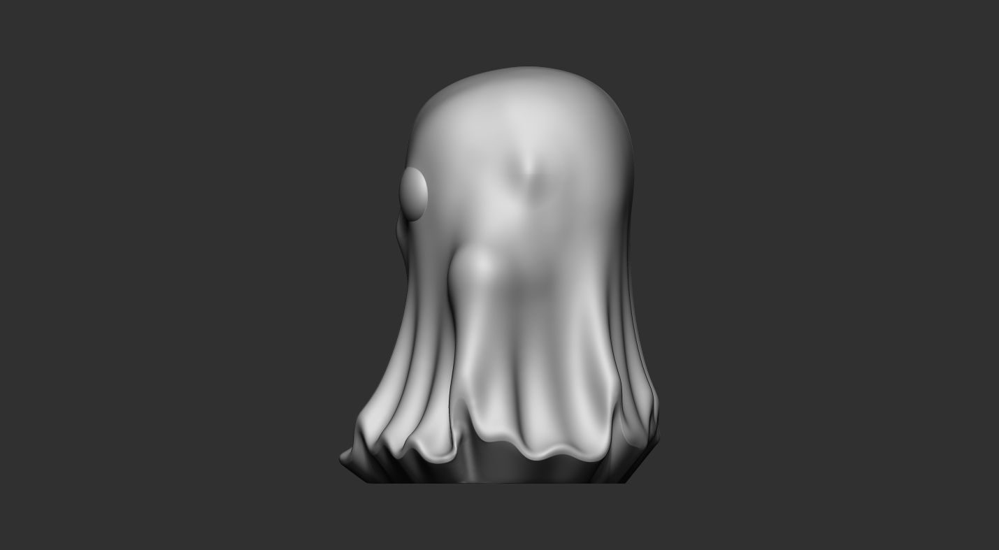 Funko pop Ghost - HALLOWEEN 3D model 3D printable | CGTrader