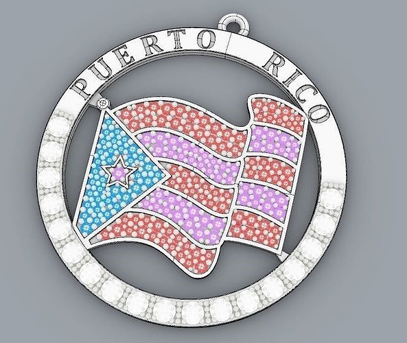 Puerto Rico 3D model 3D printable | CGTrader