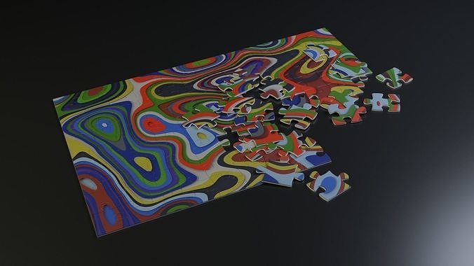 Jigsaw Puzzle - 3D Model 3D model | CGTrader