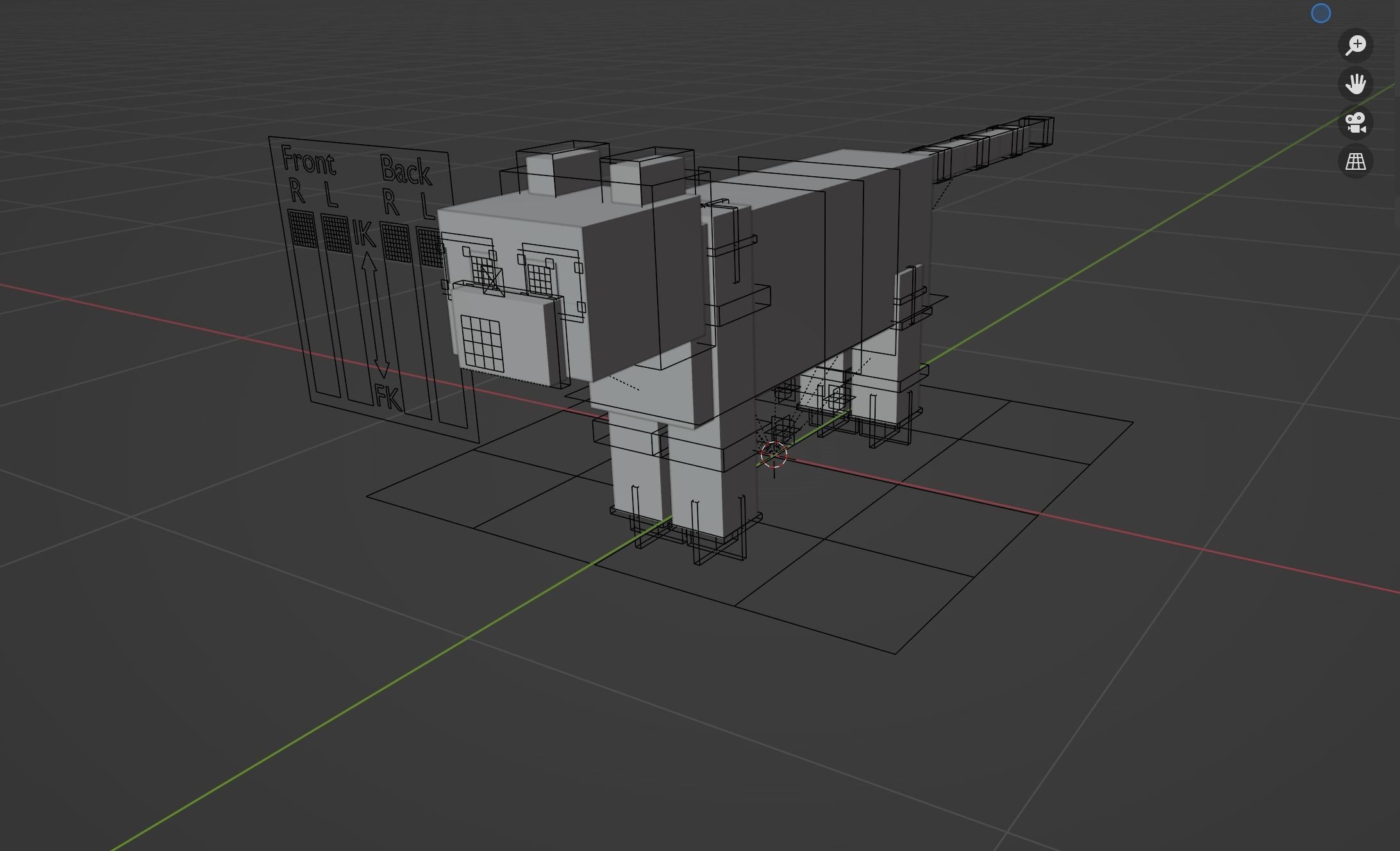 3D model Minecraft Cat VR / AR / low-poly | CGTrader