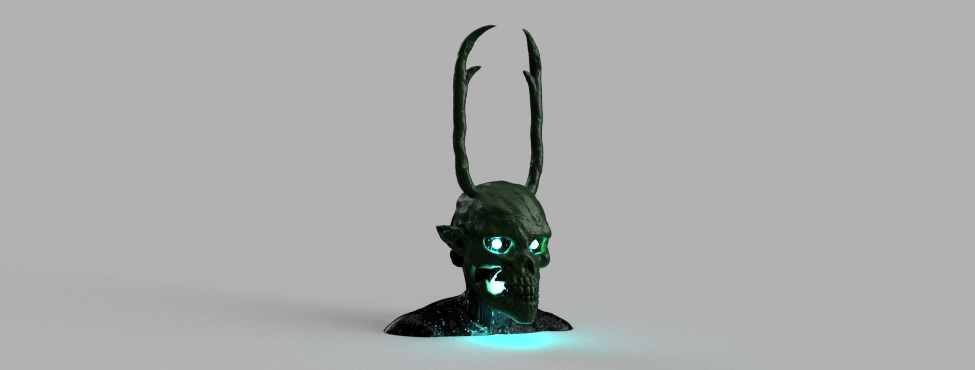 The Owl House Belos Monster Mask Hunter Possessed Horns 3d Model 3d Printable Cgtrader