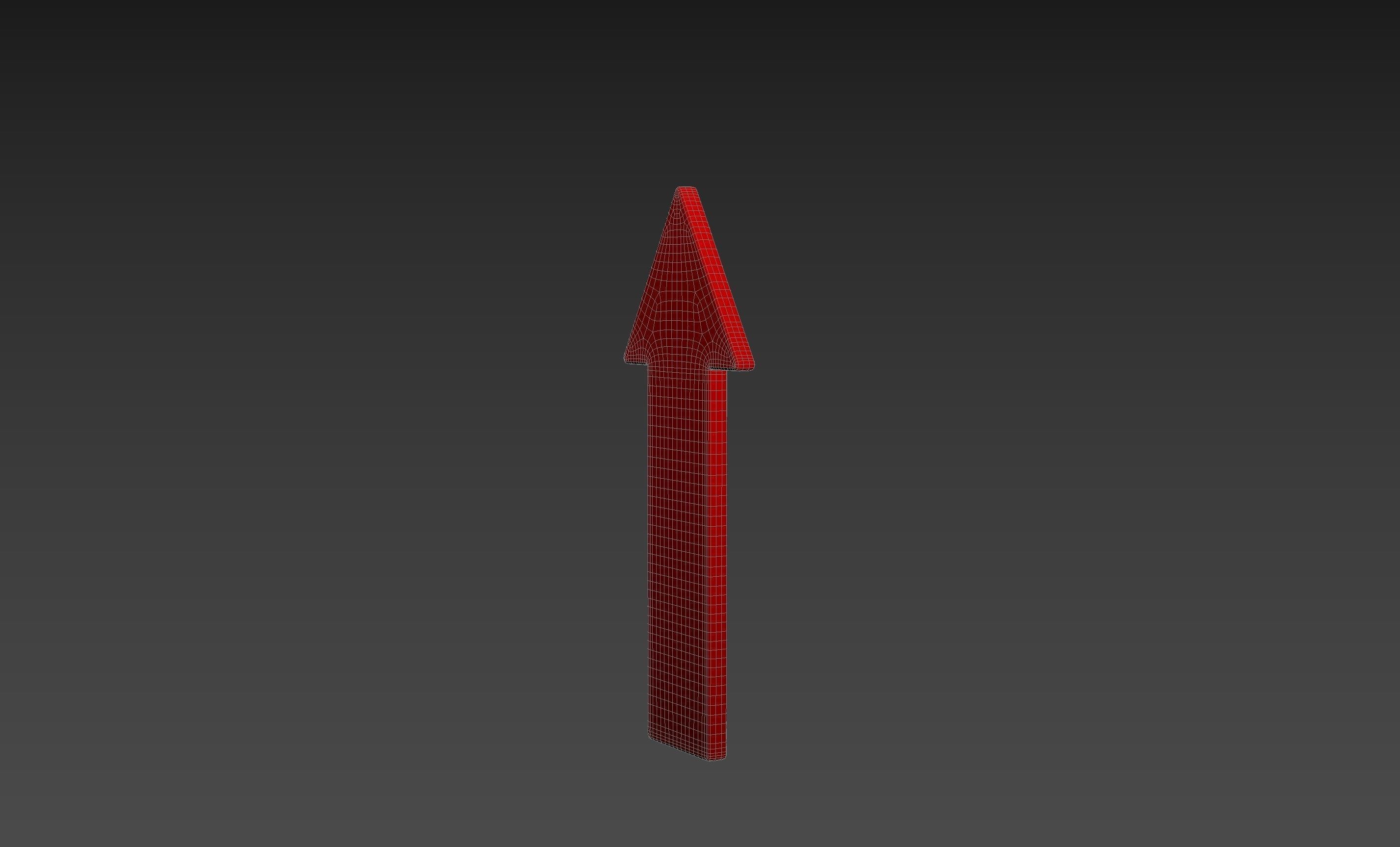 Symbol006 Arrow 3D model | CGTrader