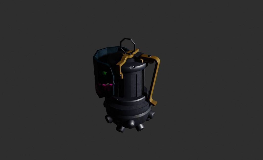 3D model Grenade Jinks VR / AR / low-poly | CGTrader
