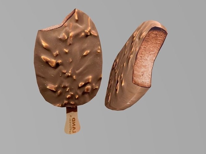 ice cream bars 3D model | CGTrader