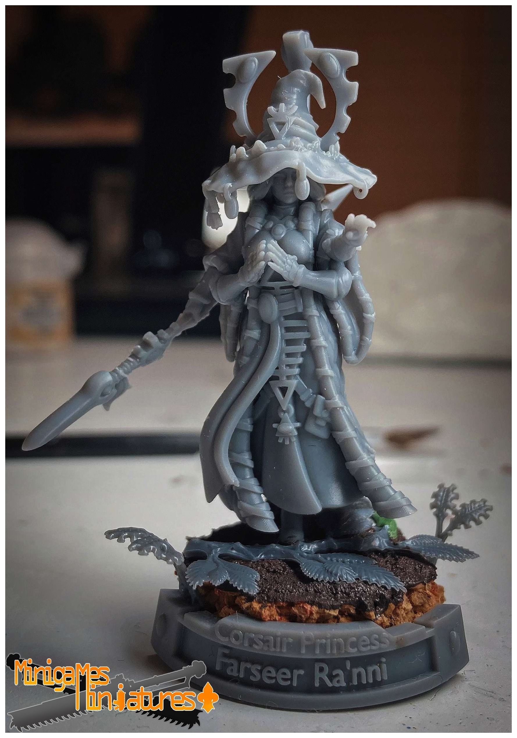 Farseer Ranni anime figurine 3D model 3D printable | CGTrader