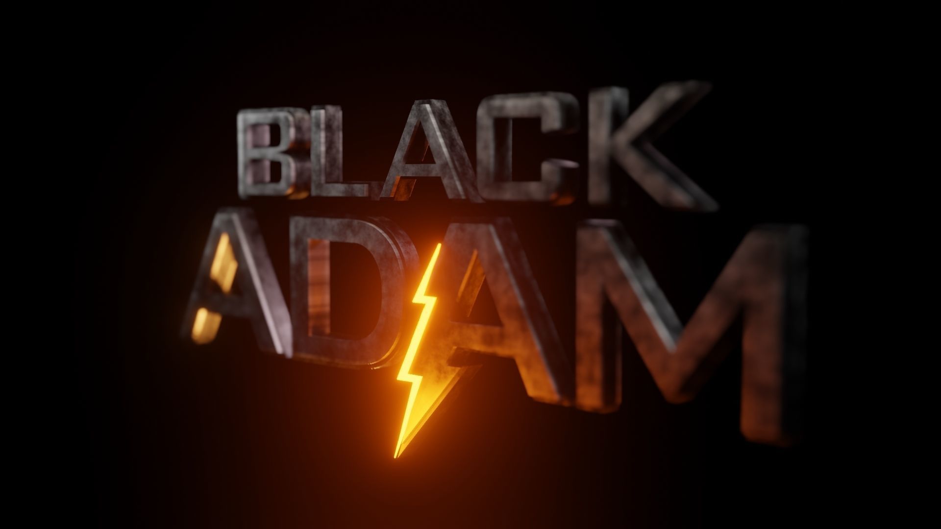 Black Adam - Custom Name - FREE free VR / AR / low-poly 3D model | CGTrader
