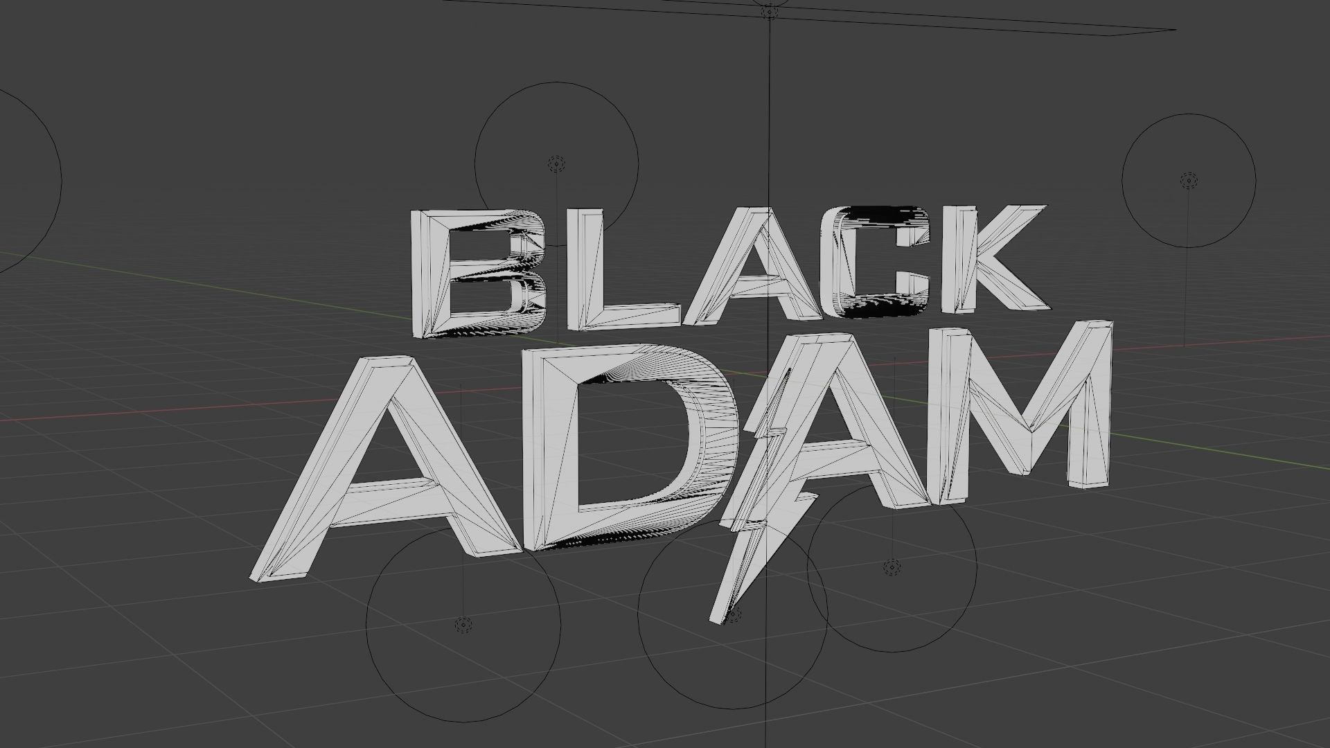 Black Adam - Custom Name - FREE free VR / AR / low-poly 3D model | CGTrader