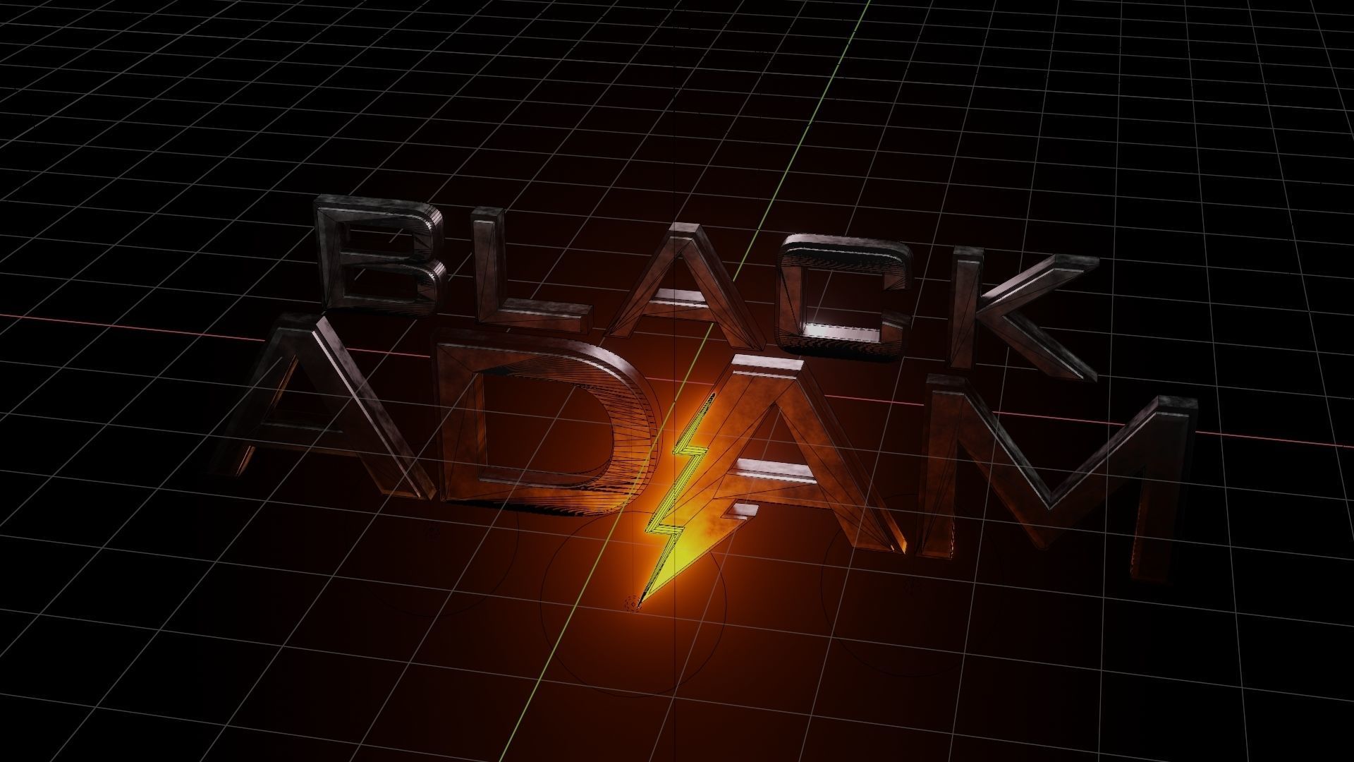 Black Adam - Custom Name - FREE free VR / AR / low-poly 3D model | CGTrader