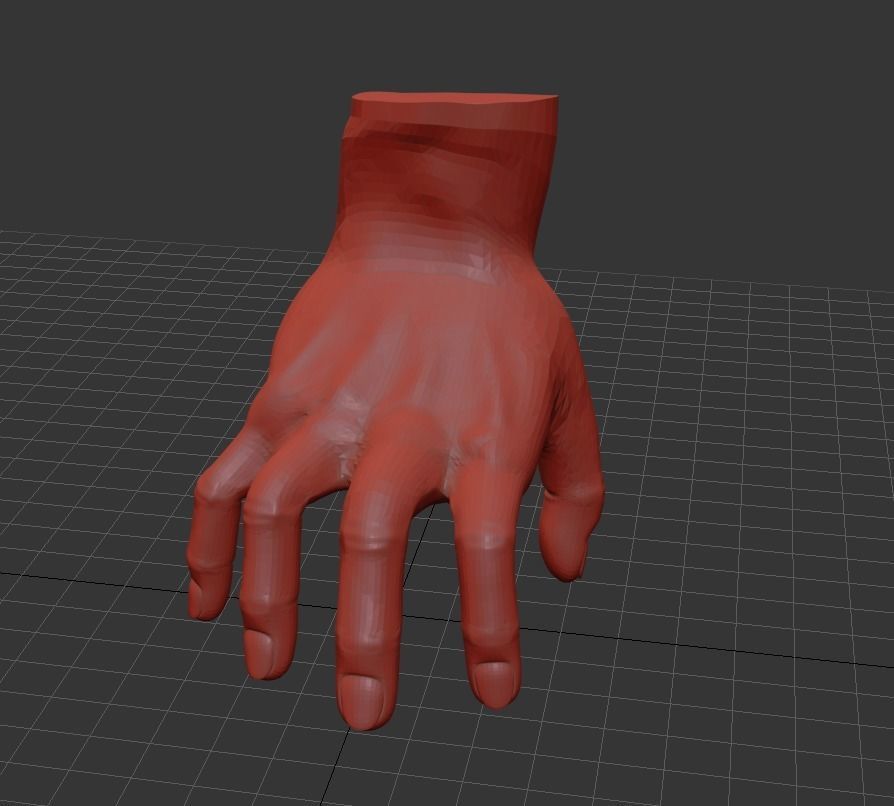 thing hand addams 3D model 3D printable | CGTrader