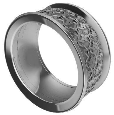 Patterned Ring 3D model Texture Texture | CGTrader