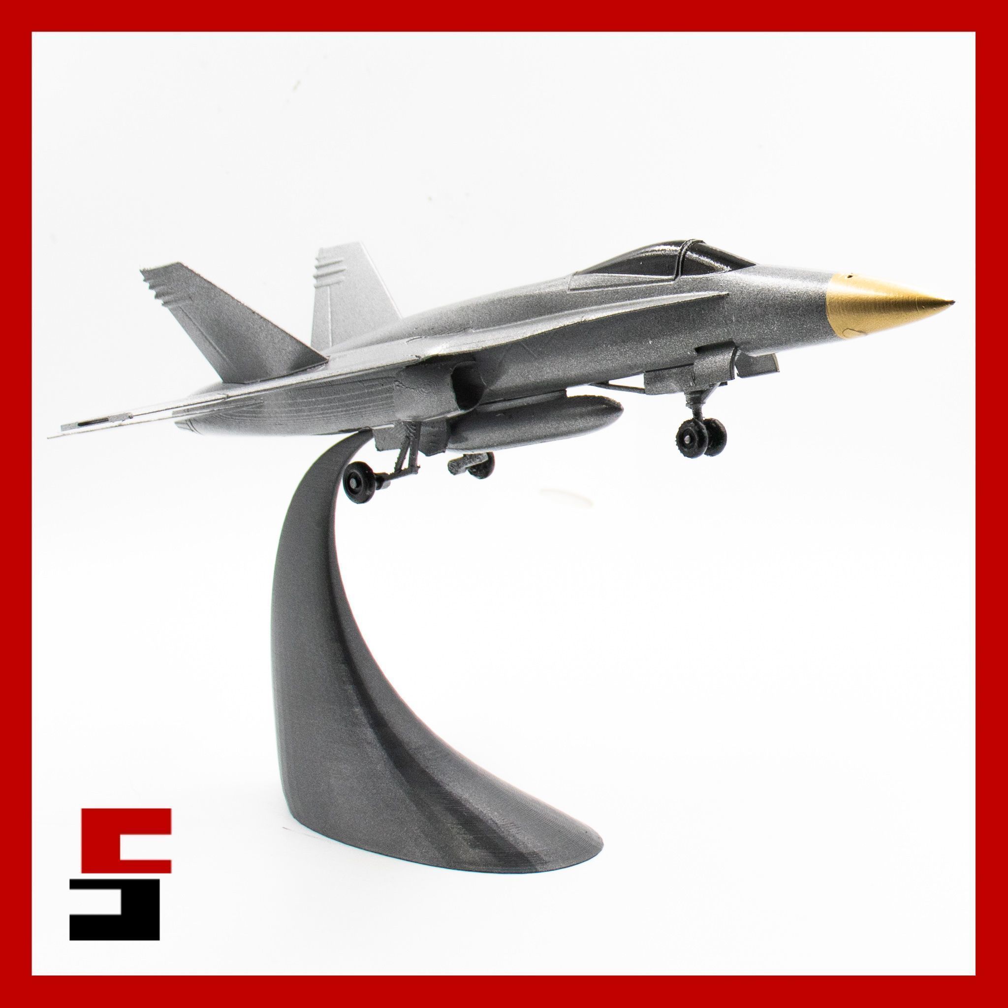 Airplane F-18 Hornet McDonnell Douglas Scale 1 50 3D model 3D printable ...