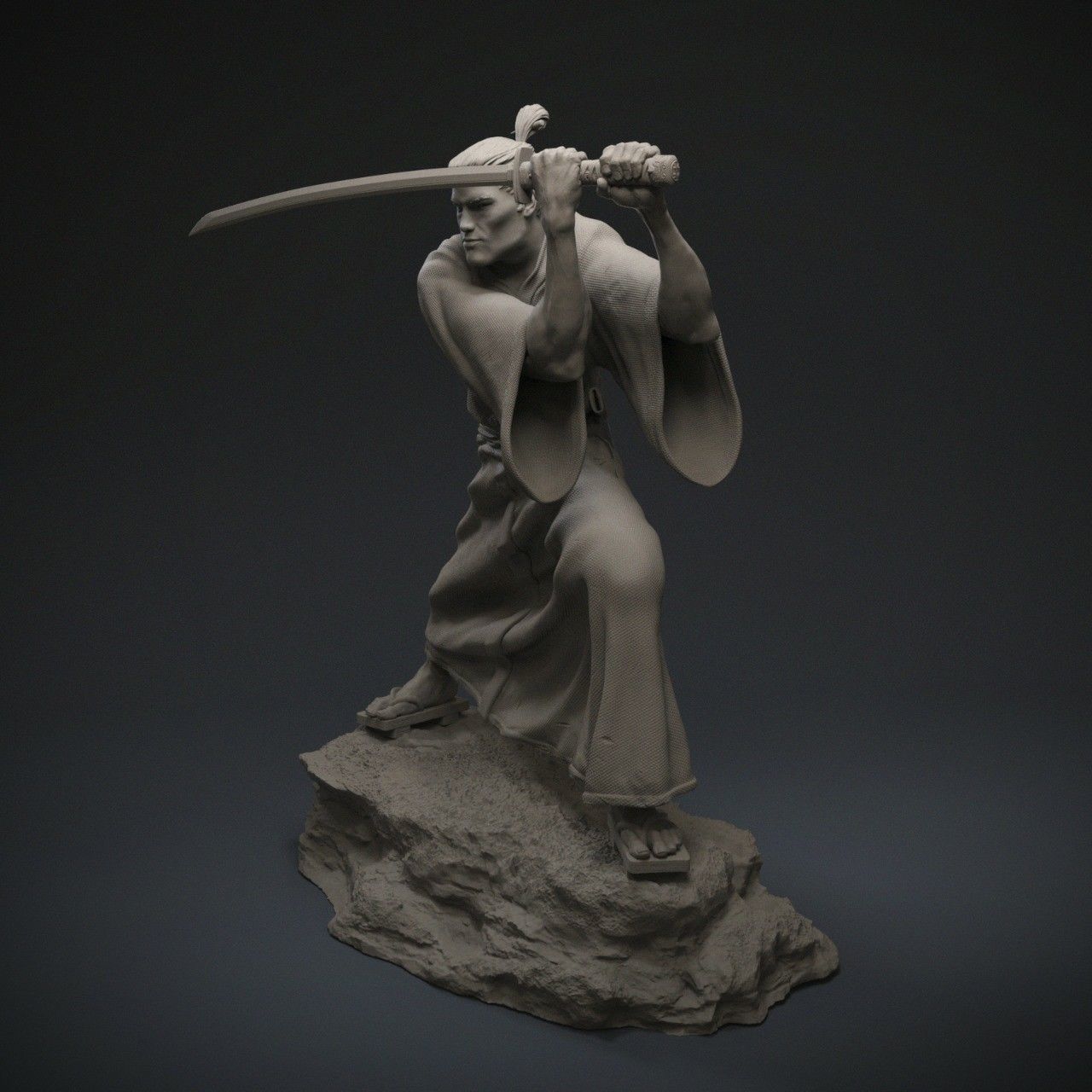 Samurai Jack 3D Print 3D model 3D printable | CGTrader