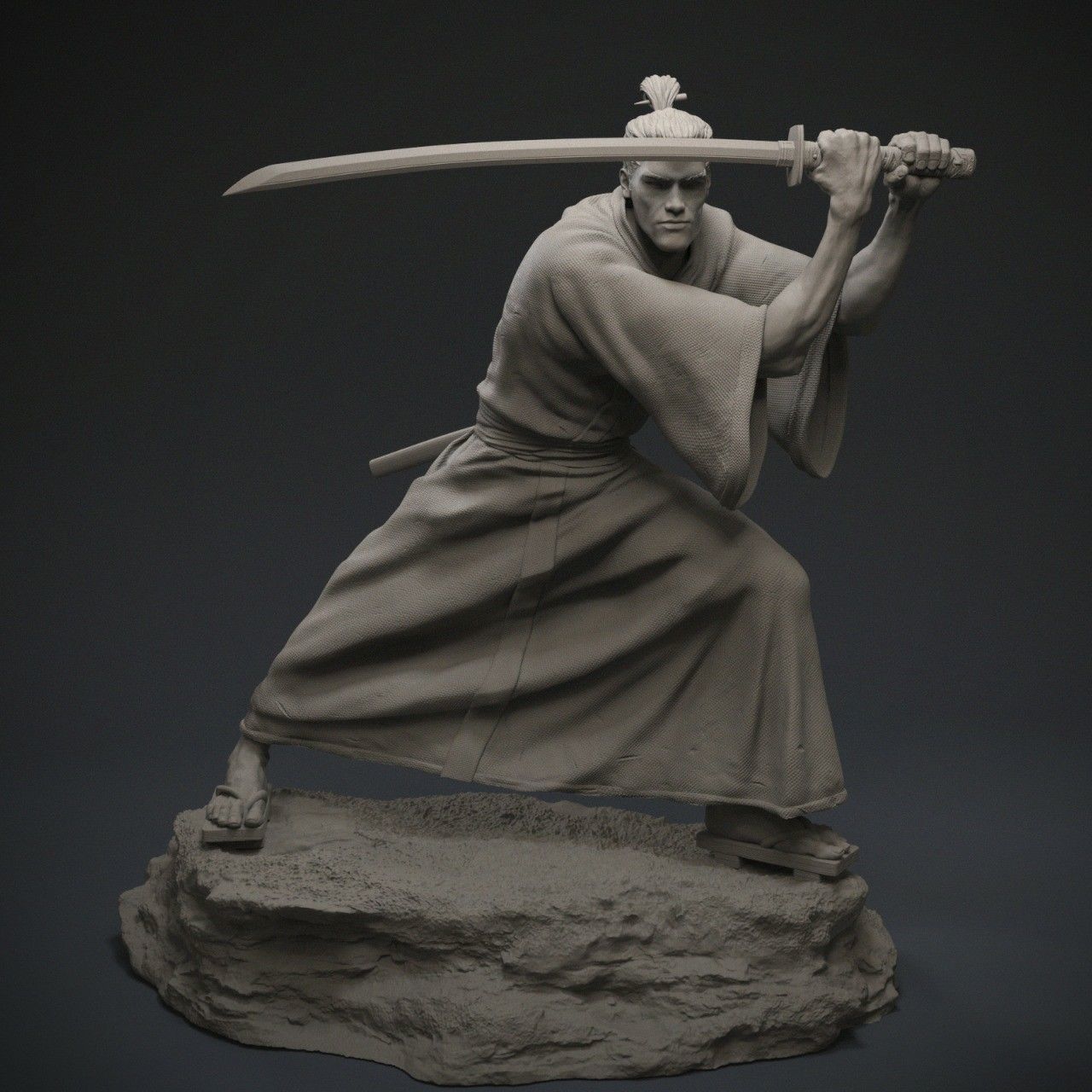 Samurai Jack 3D Print 3D model 3D printable | CGTrader
