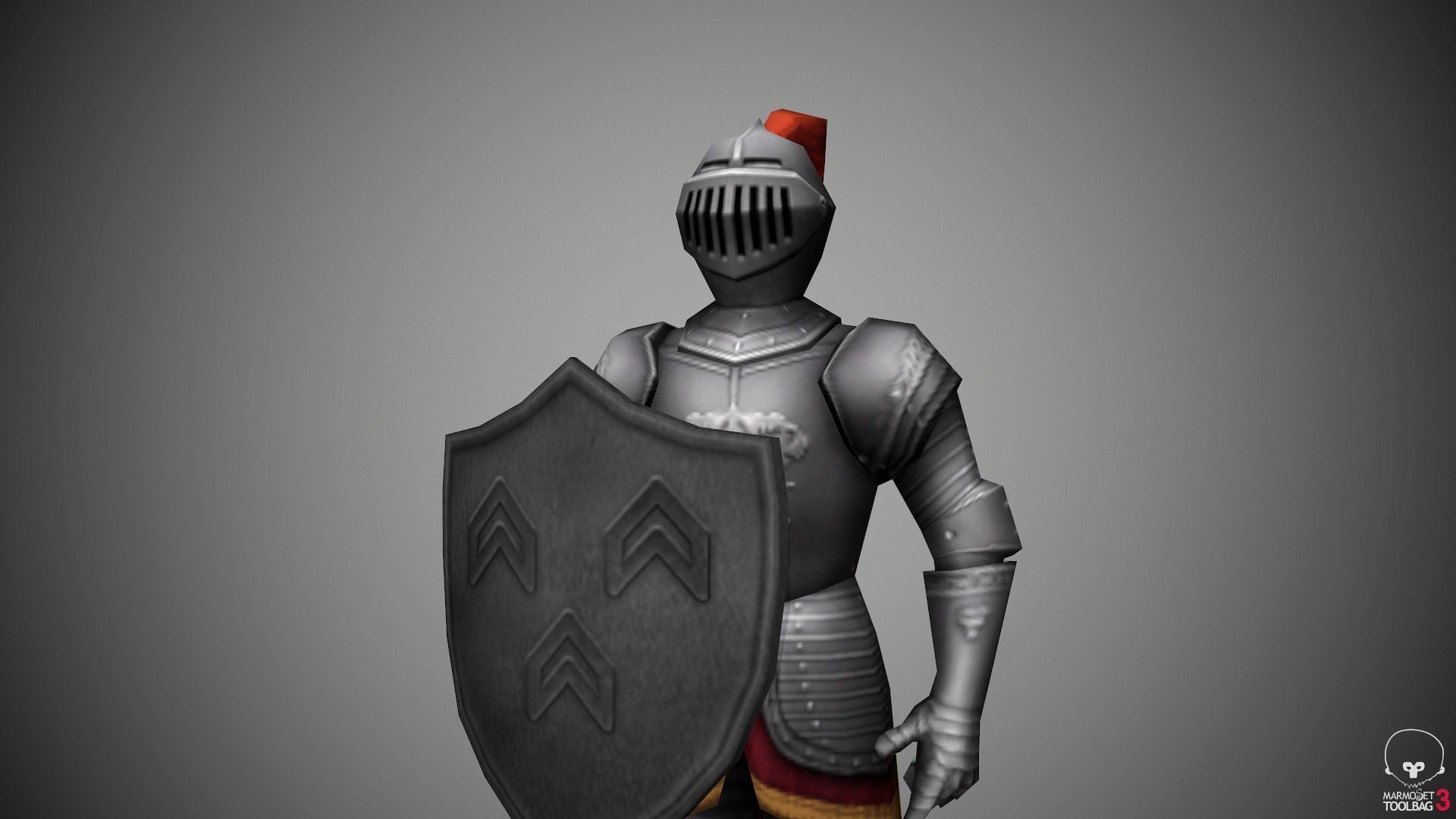 3D model Suit of Armour VR / AR / low-poly | CGTrader
