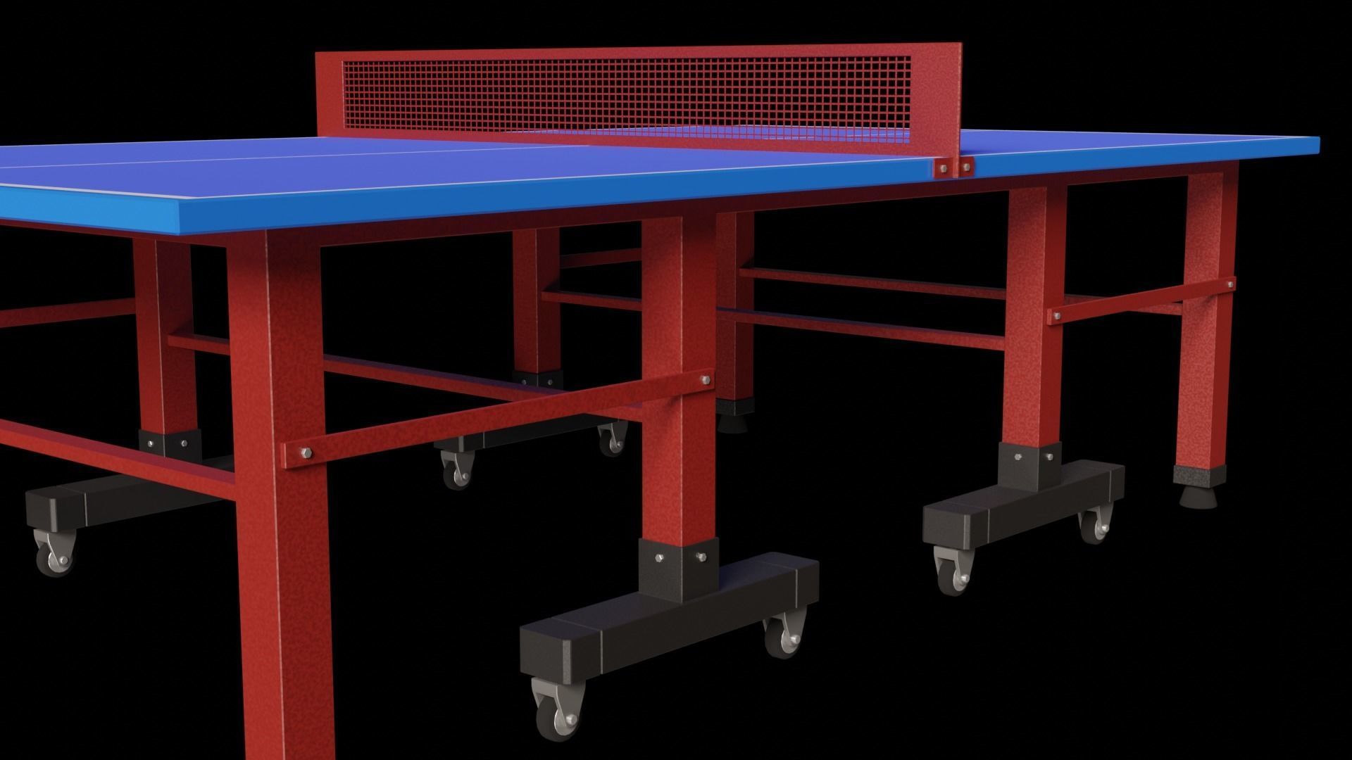 ping-pong table free VR / AR / low-poly 3D model | CGTrader