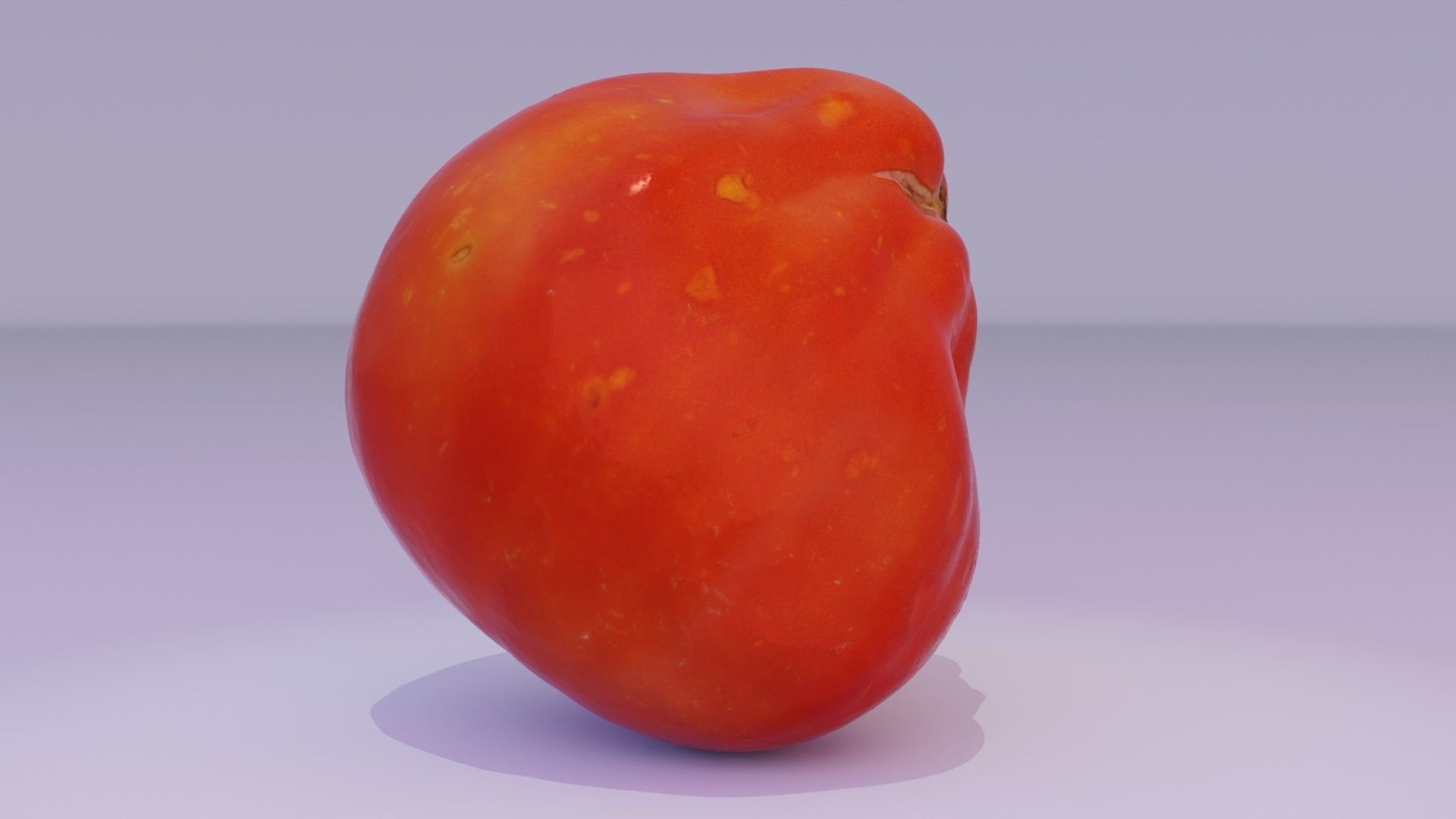 Tomato 05 high-poly 3D model | CGTrader