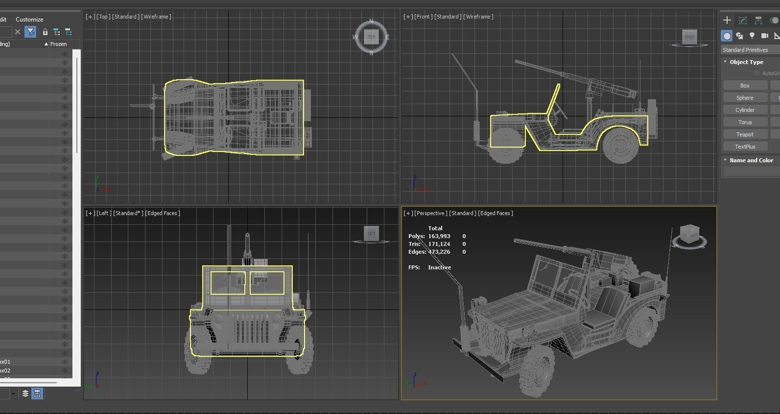 Military Jeep 3D model | CGTrader