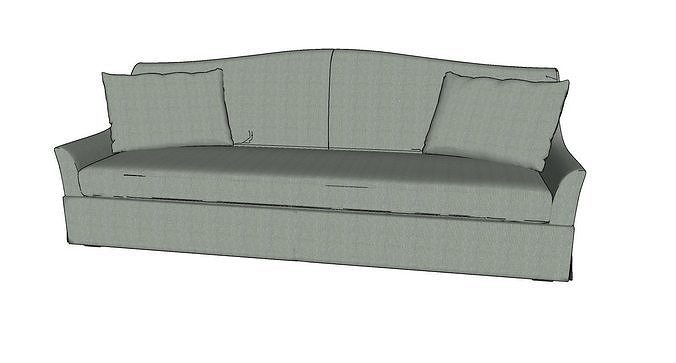 Emory Sofa 3D model | CGTrader