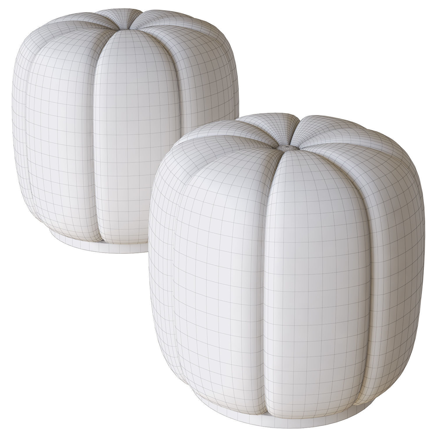 sofia footstool by sohohome 3D model | CGTrader