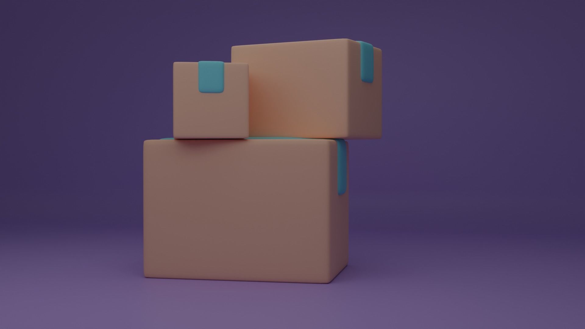 Stylized Cardboard Box free VR / AR / low-poly 3D model | CGTrader