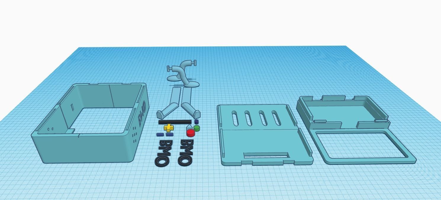 Easy Print BMO Switch Holder Model 3D model 3D printable | CGTrader