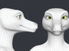 Furry Scalie Lizard Girl 3D model | CGTrader