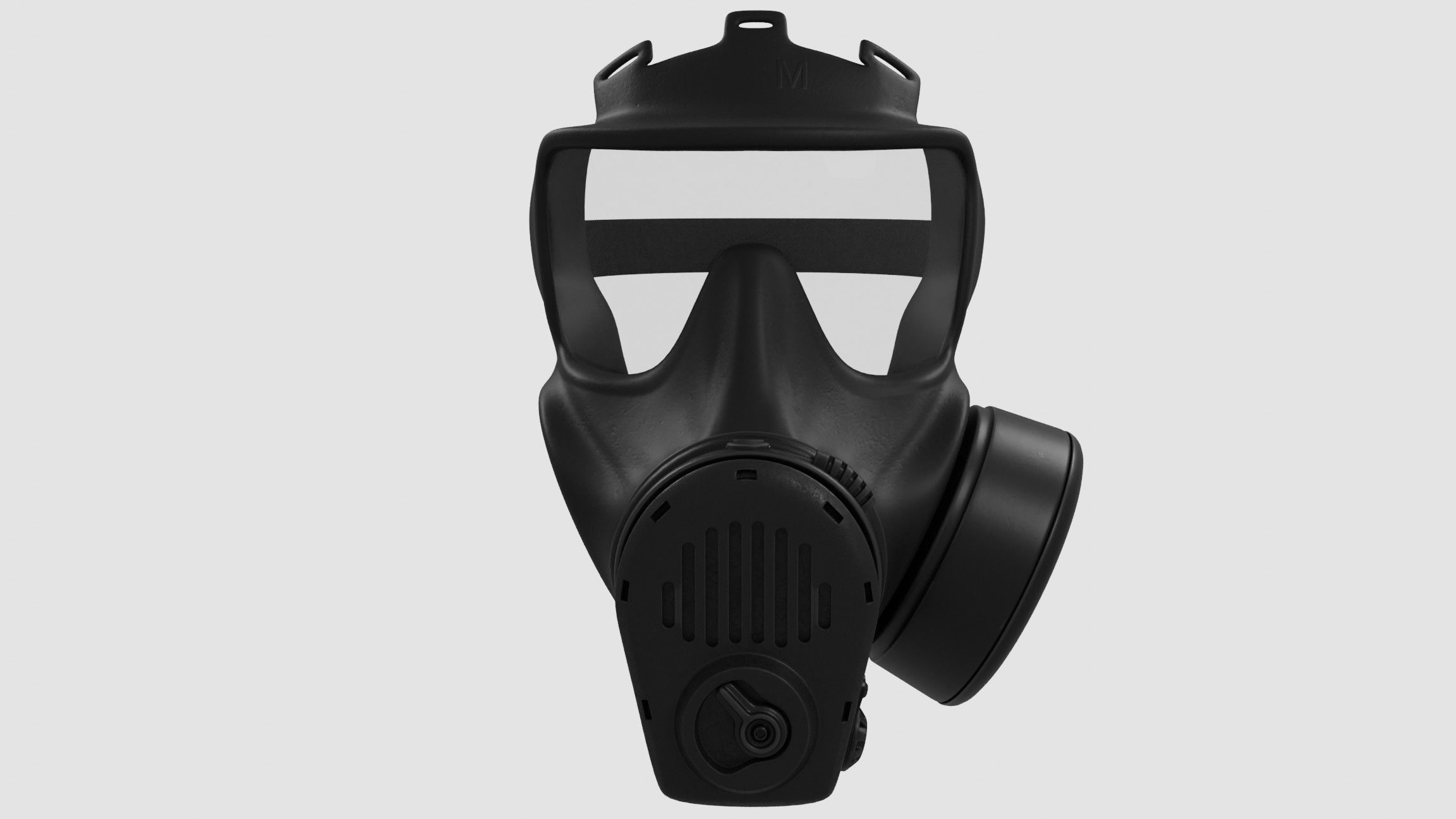 AVON FM53 Gas Mask Respirator Helmet 3D model | CGTrader