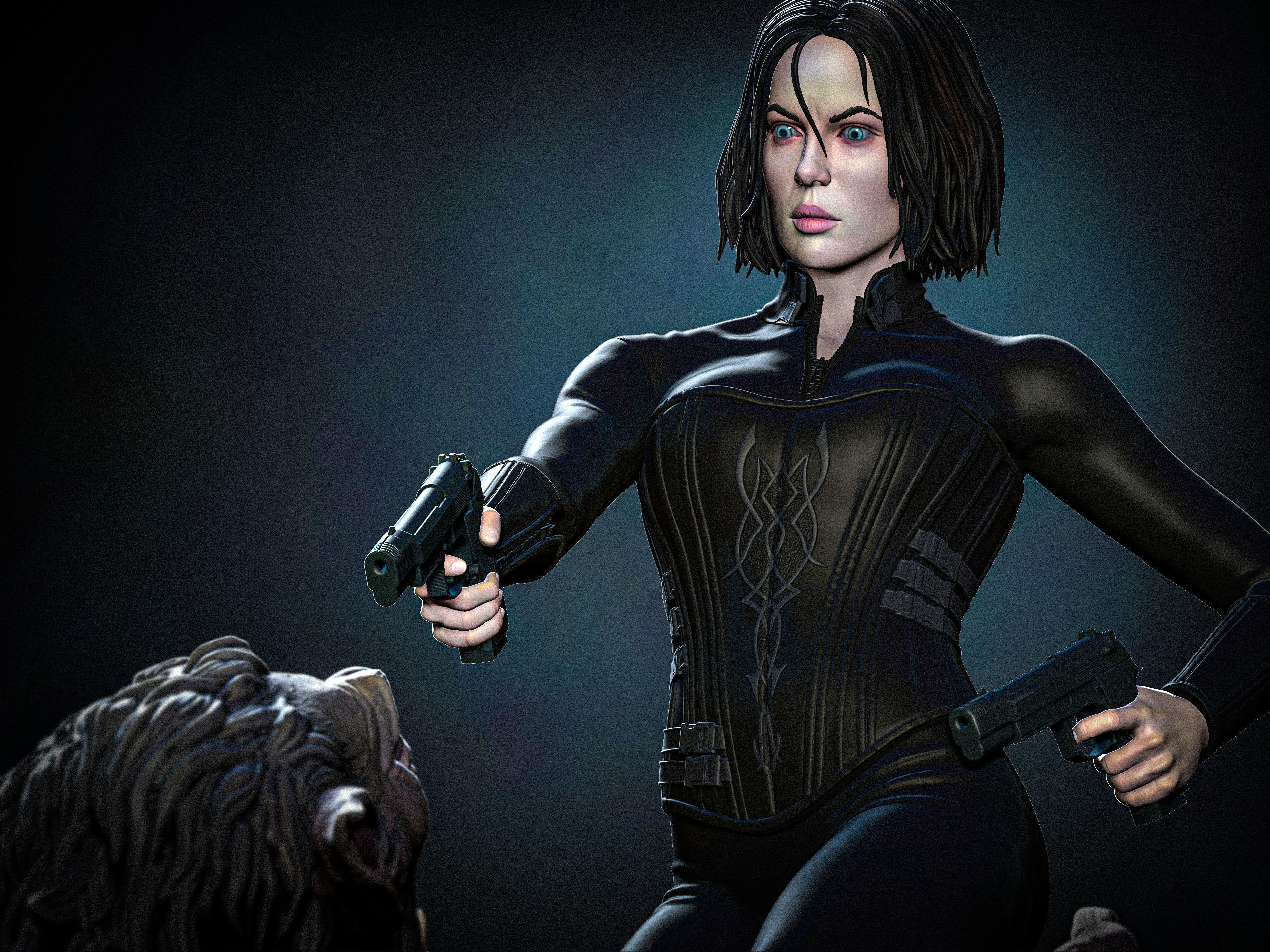 Selene vs Lycan 3D model 3D printable | CGTrader