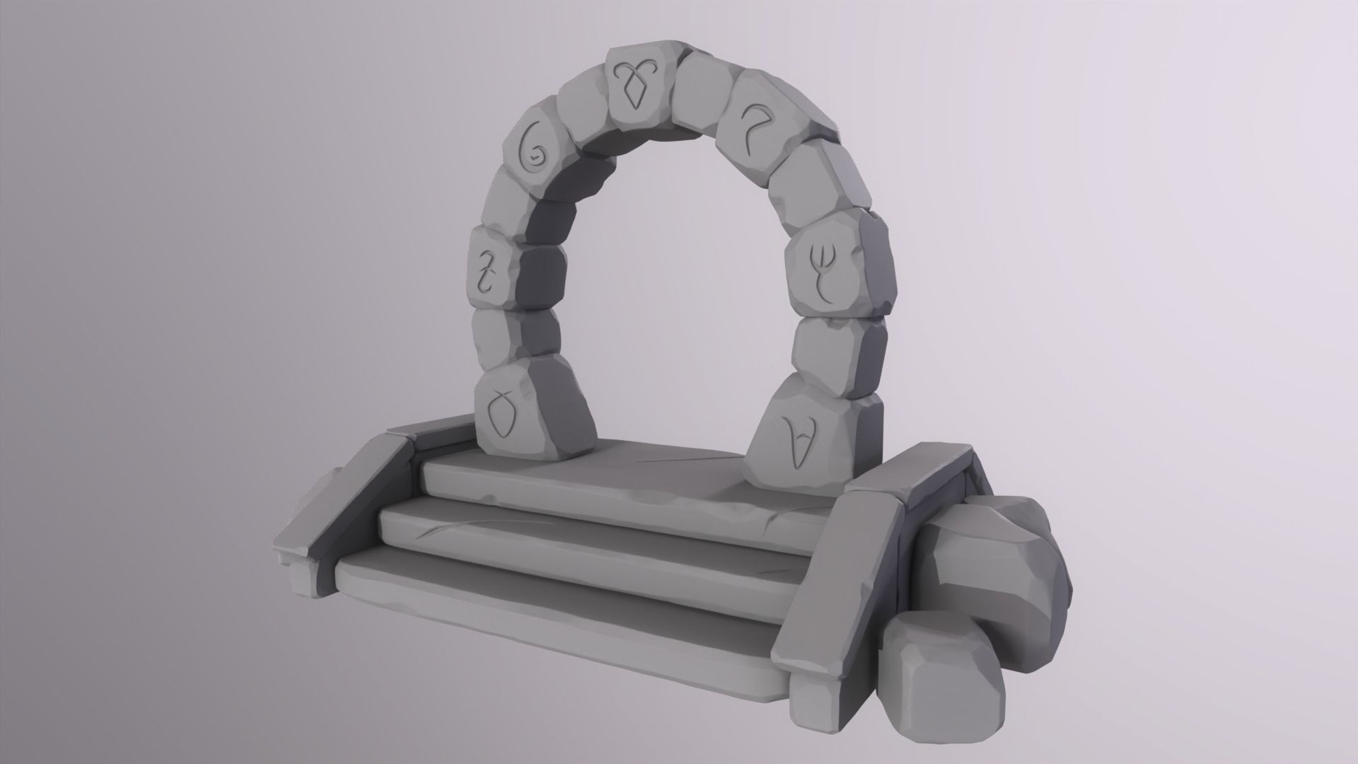 Magic Portal 3D model 3D printable | CGTrader