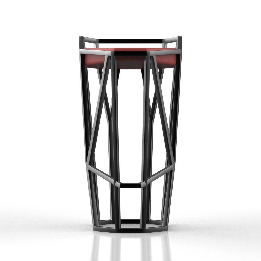 Bar chair octa 3D model | CGTrader