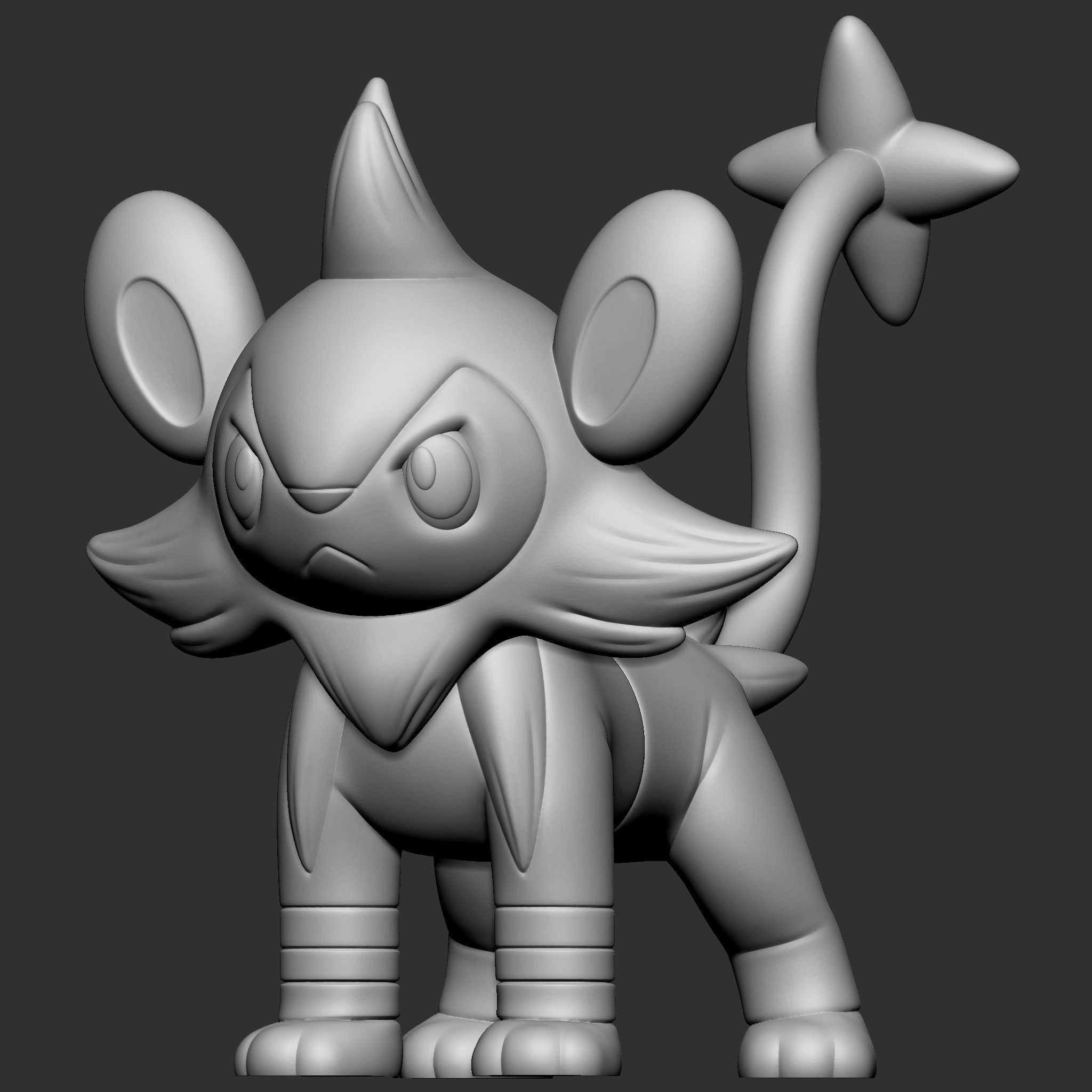 Shinx Evolutions 3d Model 3d Printable Cgtrader