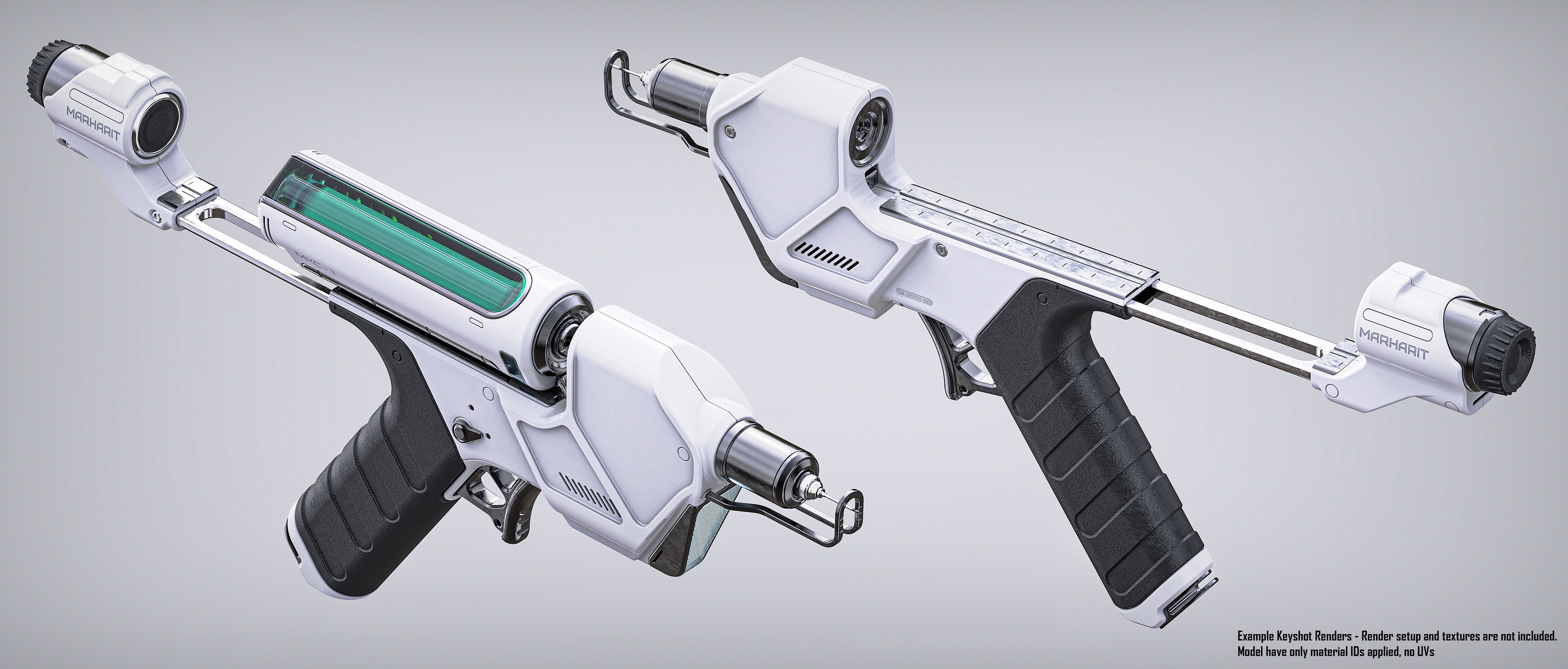 Medical Injector Syringe 3D model | CGTrader