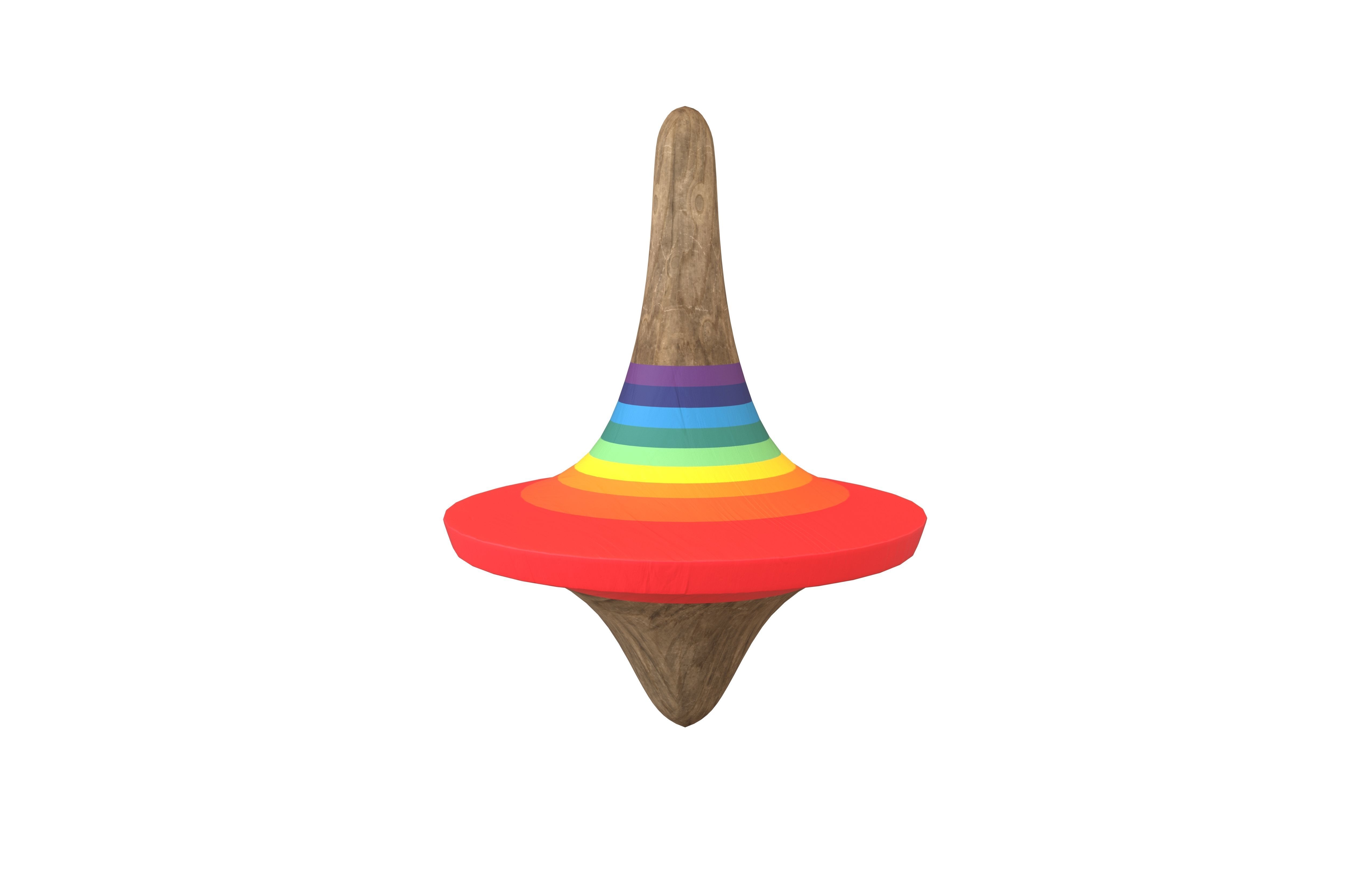 3D model Spinning Top V1 002 VR / AR / low-poly | CGTrader