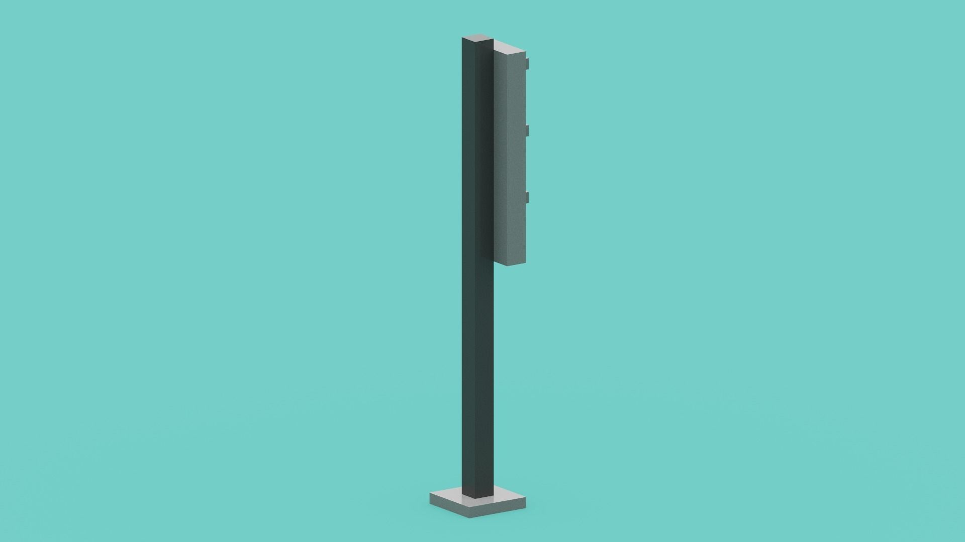 3d Model Voxel Traffic Light Vr Ar Low Poly Cgtrader 