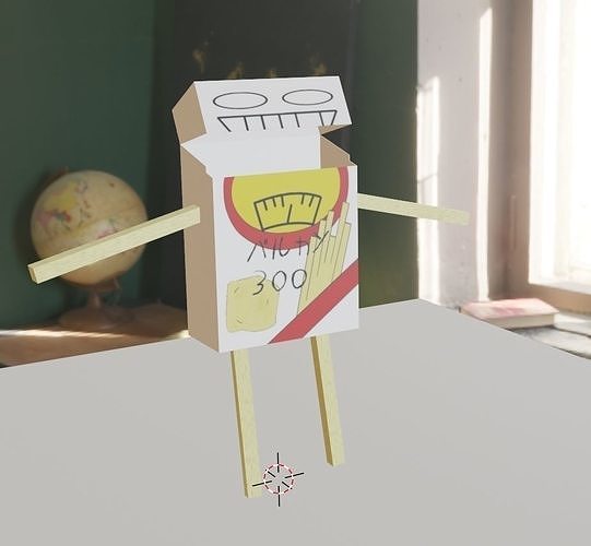 Vulcan 300 The First One free 3D model | CGTrader