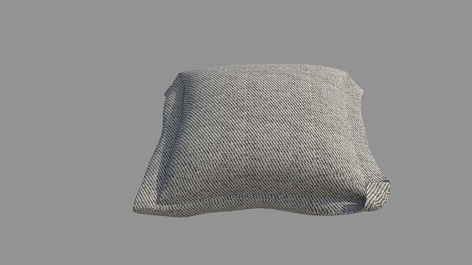 3D model Decorative Pillow VR / AR / low-poly | CGTrader