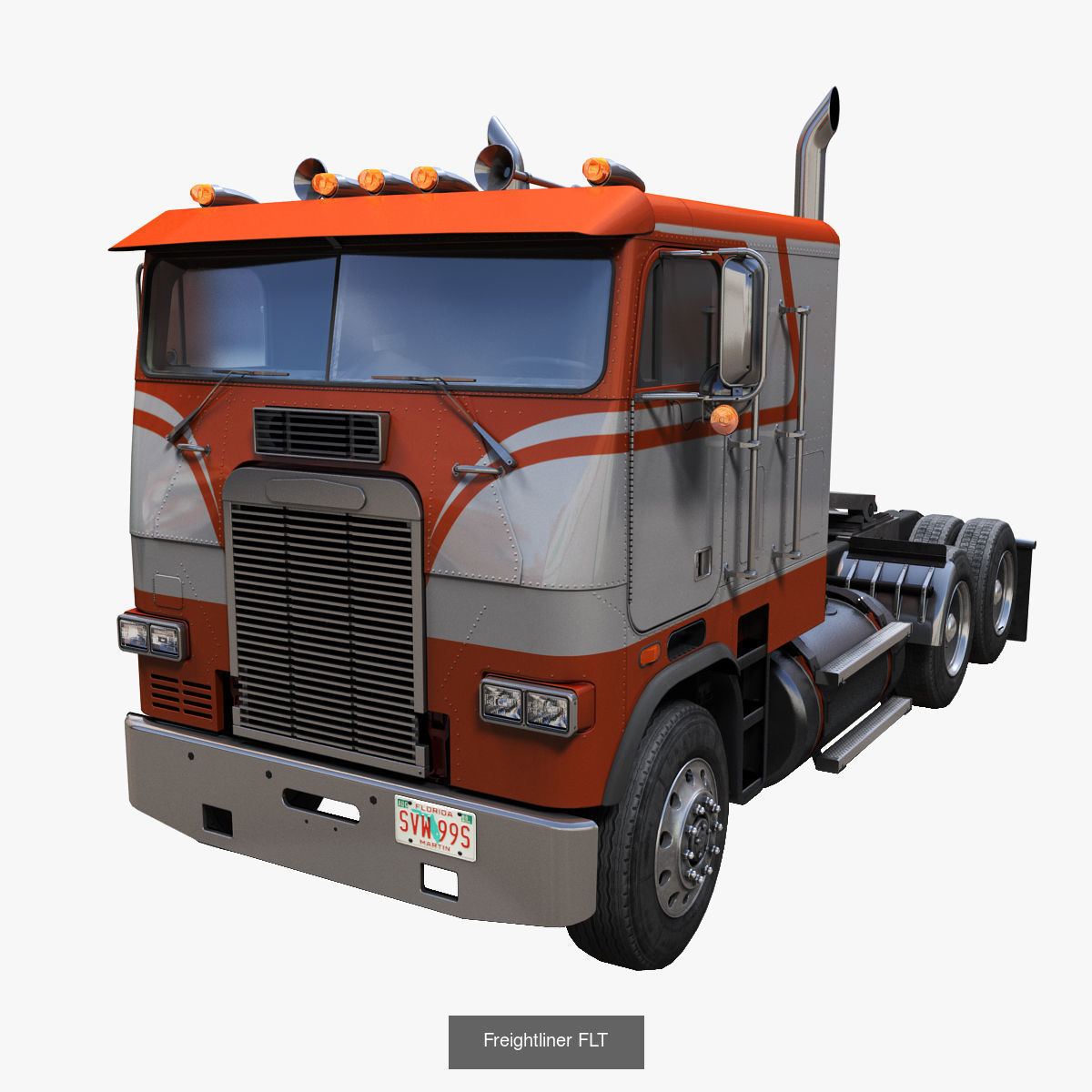 Freightliner trucks 3D Model Collection | CGTrader