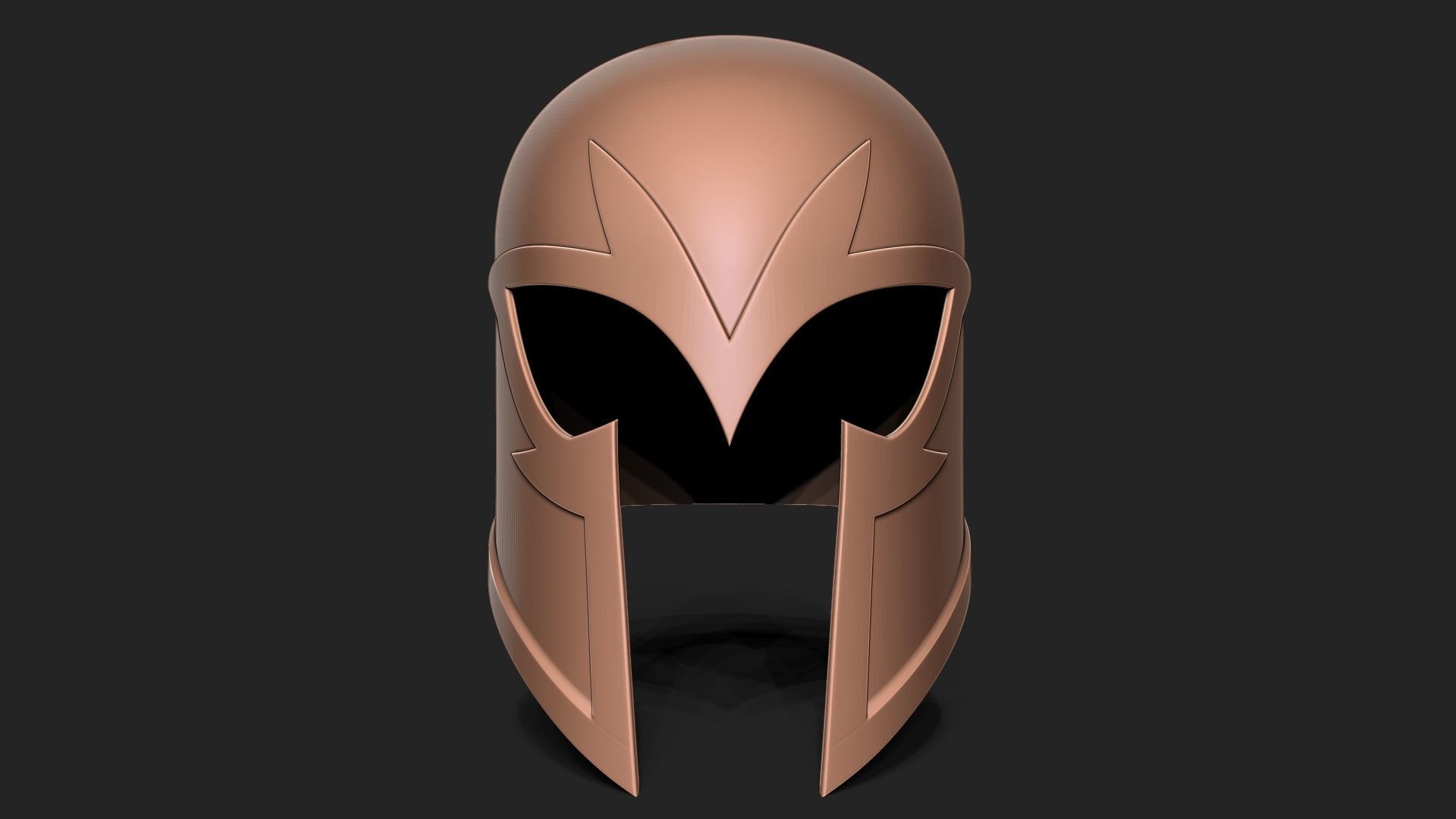 Magneto Helmet 3D model 3D printable | CGTrader
