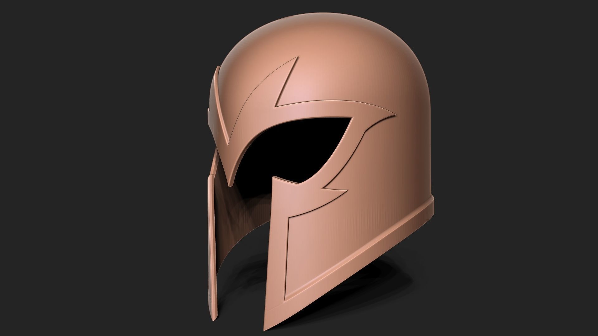 Magneto Helmet 3D model 3D printable | CGTrader