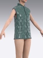 Quilted gilet women 3DClo Marvelous Model Design Garment 3D model | CGTrader